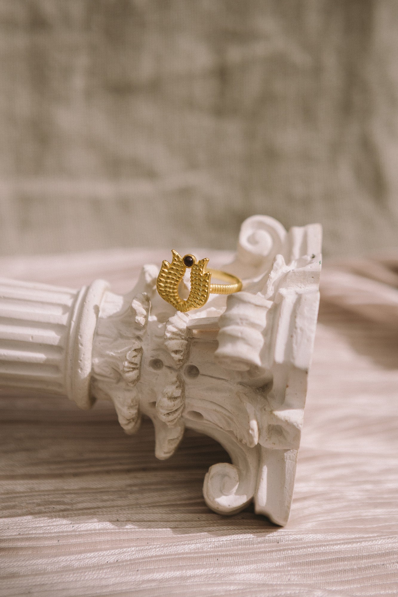Faravahar Winged Ring | Moznabi Jewellery
